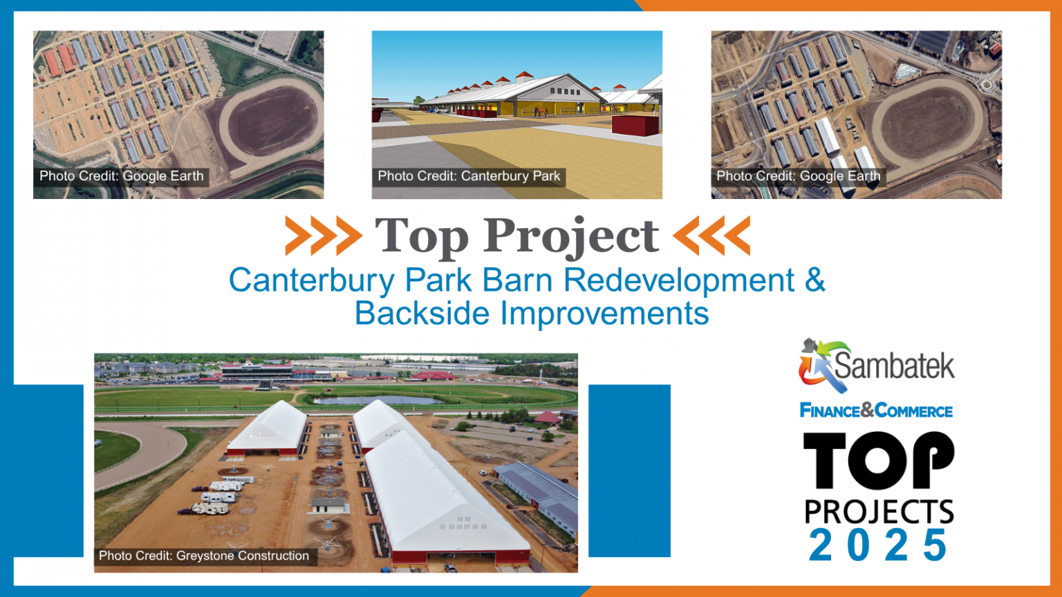 Canterbury Park Barn Redevelopment Named a Top Project by Finance ...